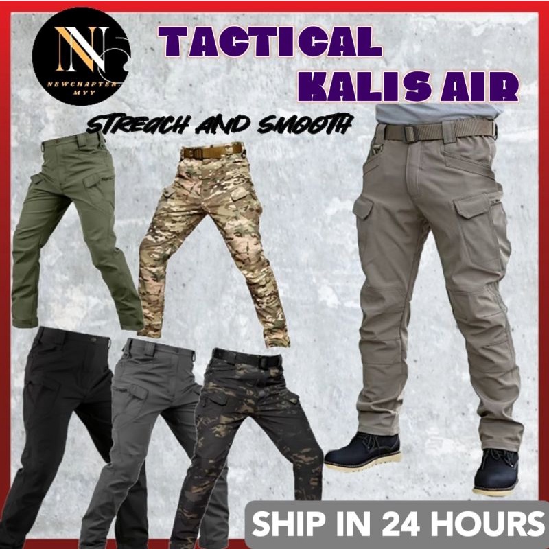 Seluar Operasi Tactical IX7 Tahan Lasak, Poket Banyak, Sesuai Operasi ...