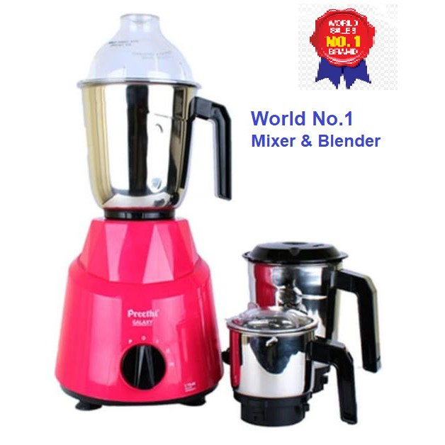 Preethi Galaxy 750 W Mixer Grinder 3 Jars Heavy Duty / Preethi Galaxy ...
