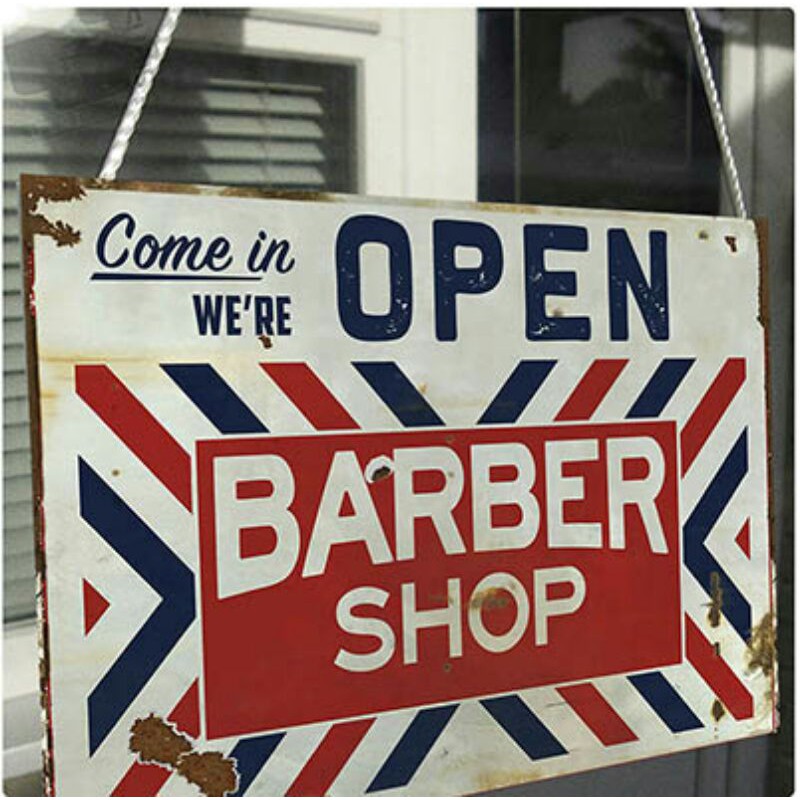 Open close sign barber Hair Shaving | Shopee Malaysia