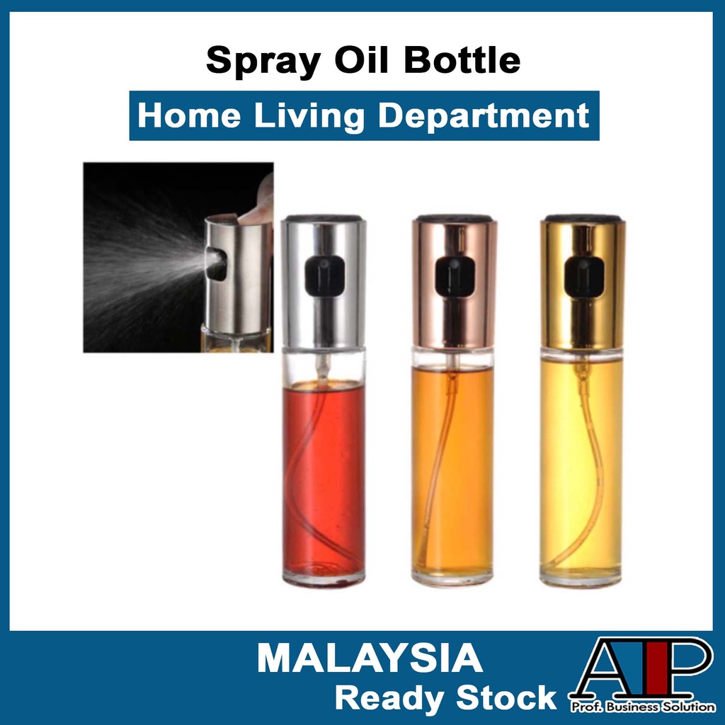 Botol Minyak Semburan Spray Oil Glass Bottle Glass Oil Dispenser ...