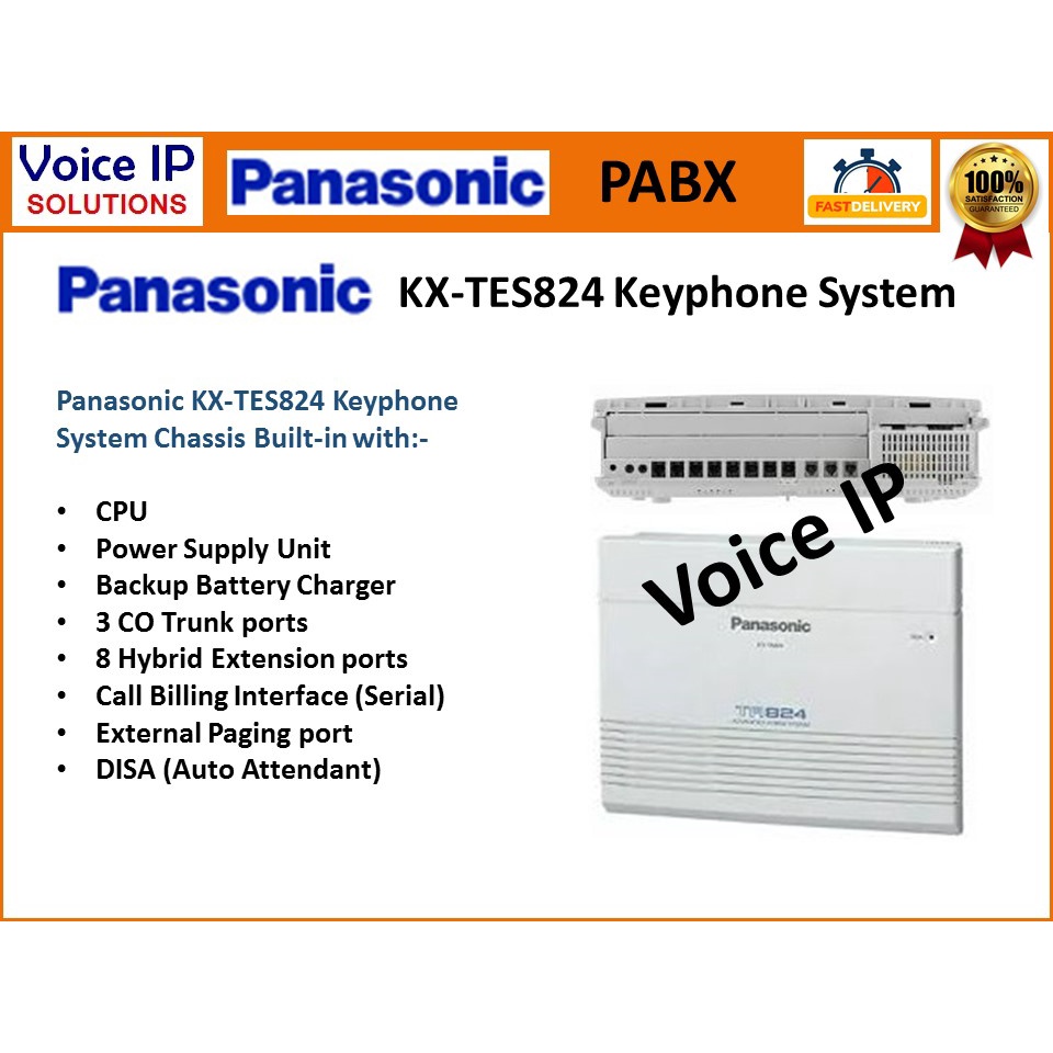Panasonic KX-TES824 / KX-TES824ML Keyphone System/ PABX | Shopee Malaysia