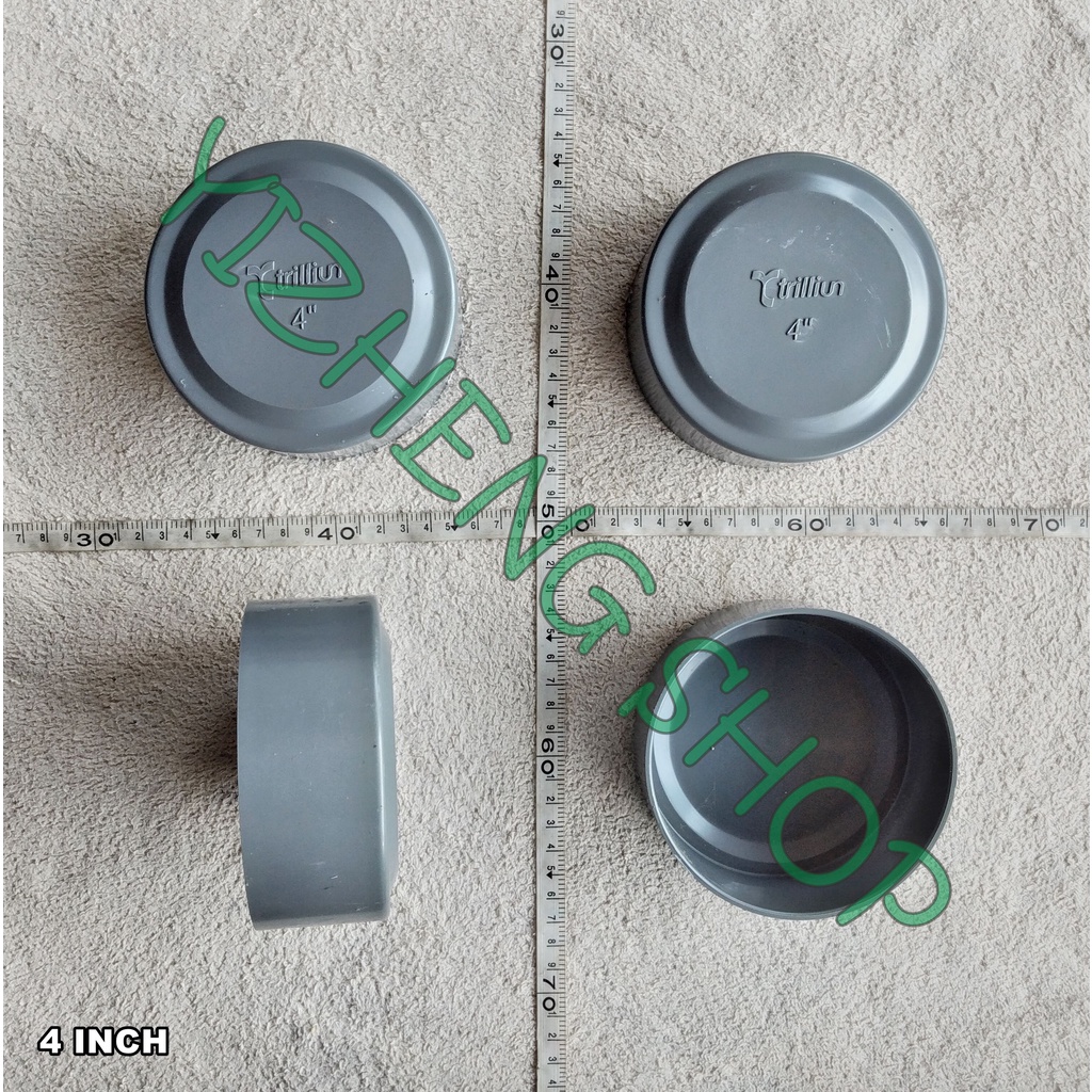 Dop / PVC PIPE LID 4 INCH TRILLION | Shopee Malaysia