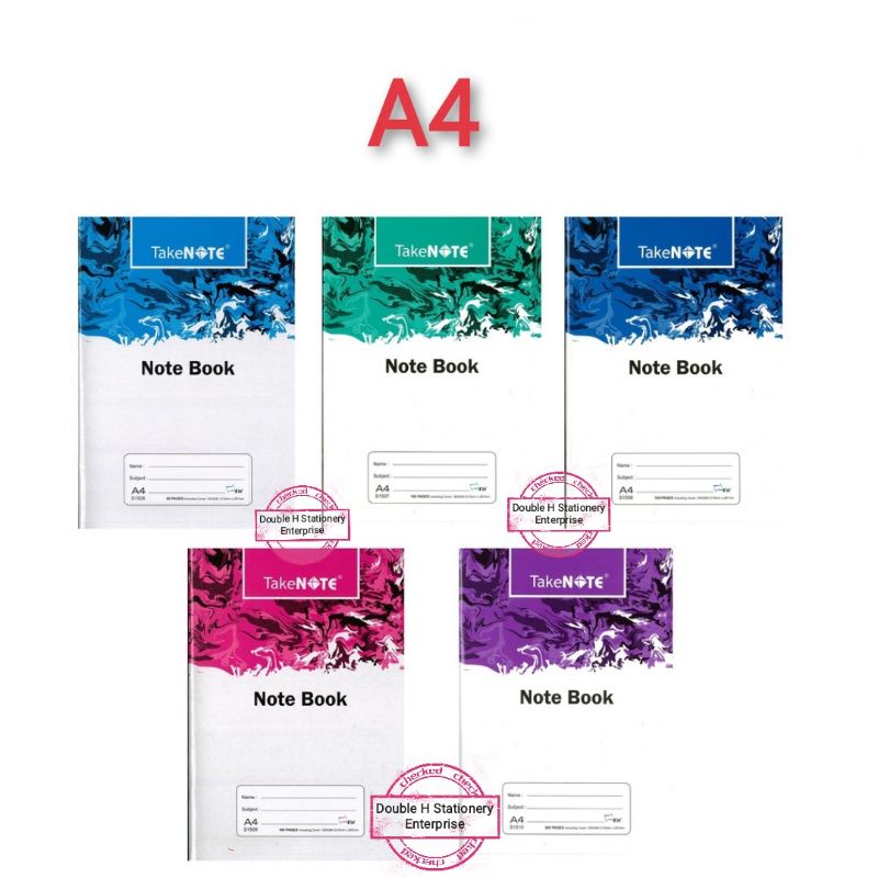 Uni Take Note Exercise Book A4 Size Single Line | Shopee Malaysia