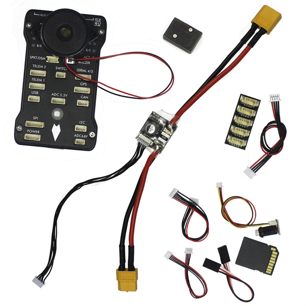 Newest PIXHAWK 2.45 32bit Flight Control Set PIX PXI PX4 Multi-axis ...