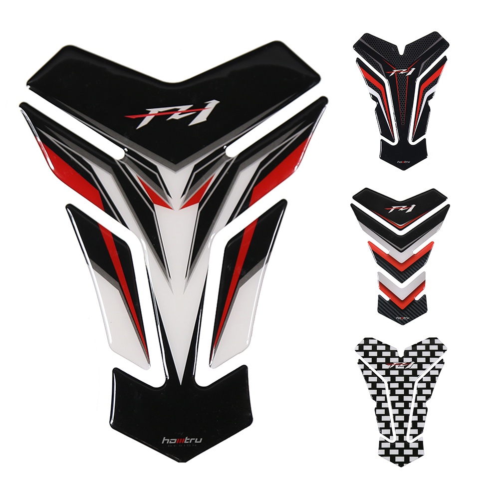 3D Motorcycle Tank Pad Protector Decal Stickers Case For Yamaha FZ1 FZ ...
