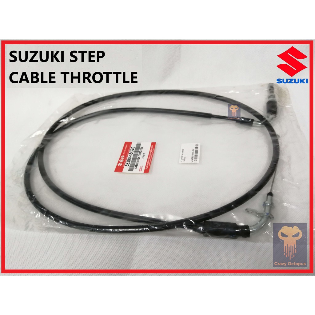 SUZUKI STEP CABLE THROTTLE OIL / CABLE SEAT LOCK MINYAK | Shopee Malaysia