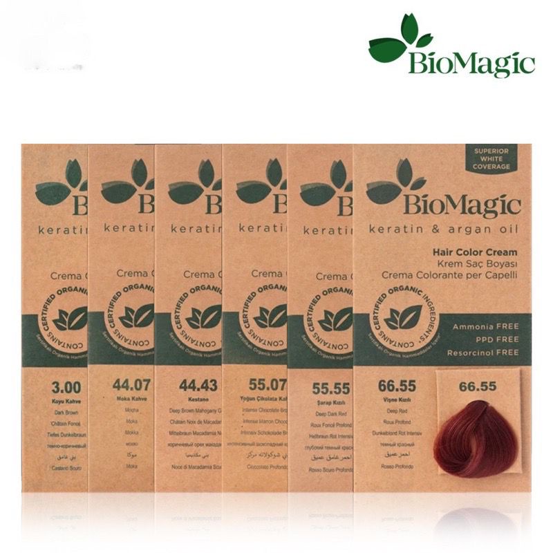 BioMagic Permanent Hair Color (Ammonia Free) (100% Original) | Shopee ...