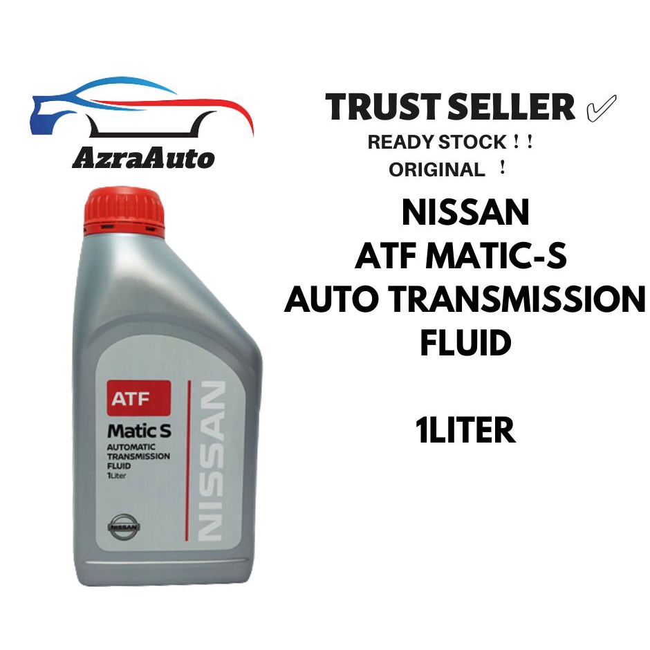 Nissan Matic-s Auto Transmission Fluid 1L Sesuai Untuk Nissan Navara ...