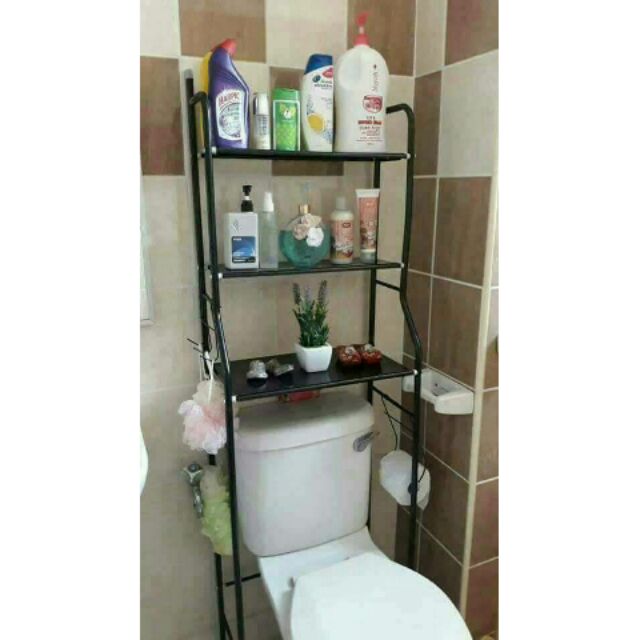 🔥💖TOILET RACK💖 NEW DESIGN SUDAH 💥 | Shopee Malaysia