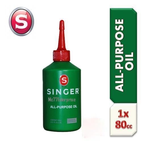 Singer All Purpose Sewing Machine Oil 80cc / Minyak Mesin Jahit ...