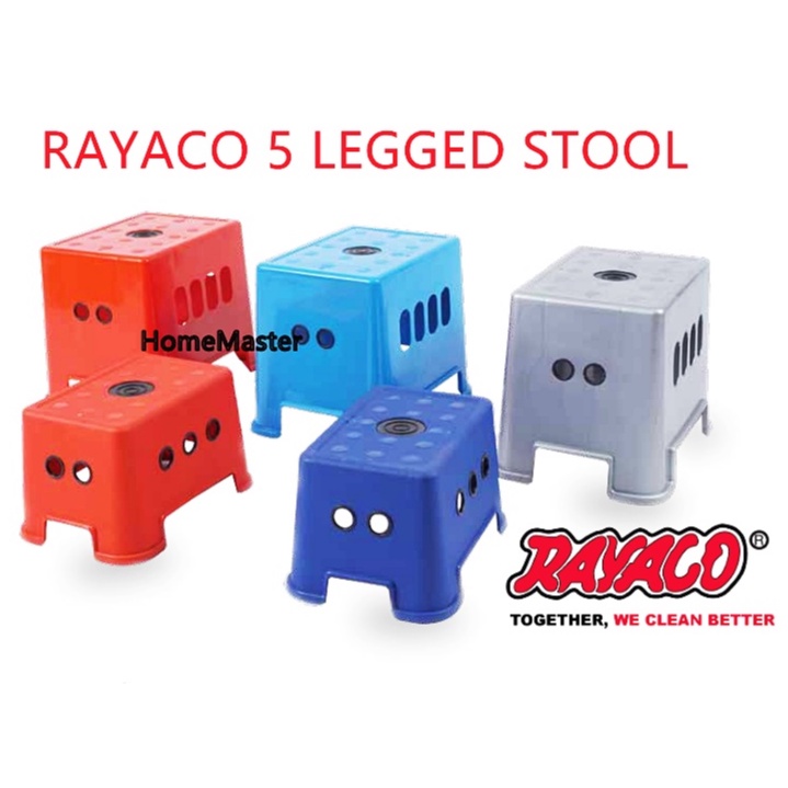 RAYACO 5 LEGGED STOOL/CHAIR/BANGKU/KERUSI HEAVY DUTY 4200/4300 Five ...