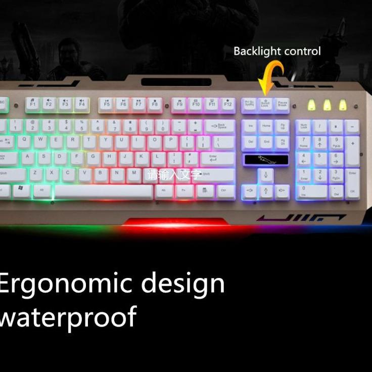 Leopard LED RGB G700 GAMING KEYBOARD | Shopee Malaysia