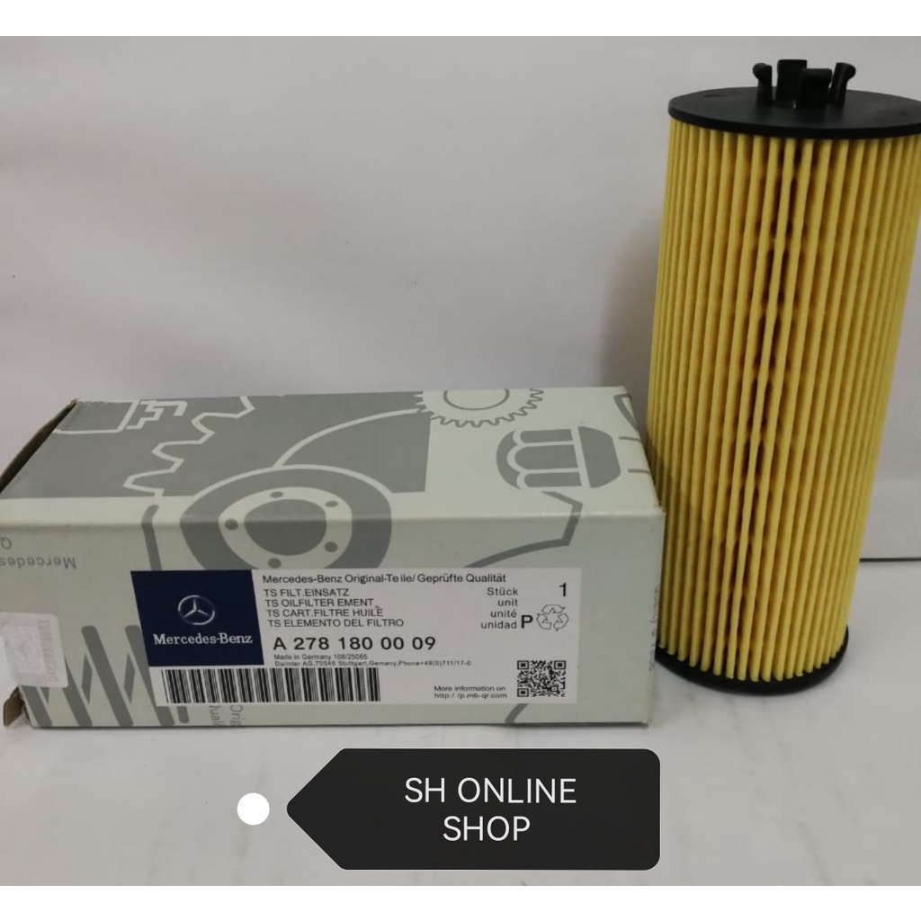 Oil Filter (Mercedes Benz Oem) for Mercedes Benz CLA45 AMG E63 | Shopee ...