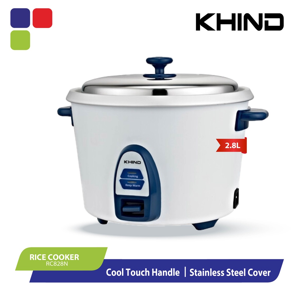 Khind Conventional Rice Cooker 2.8L - RC828N | Shopee Malaysia