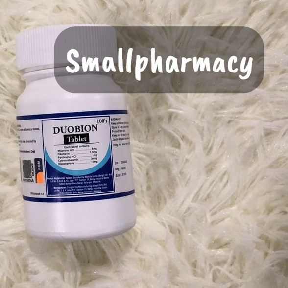 CCM Duobion Vitamin B-Complex 100tablets ( 1 bottle ) Exp:10/26 ...