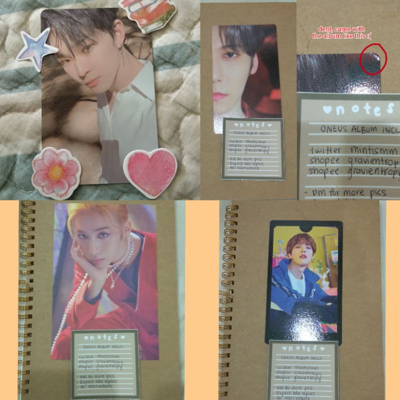 ONEUS BINARY CODE DEVIL BLOOD MOON ALBUM INCLUSIONS (XION KEONHEE LEEDO ...