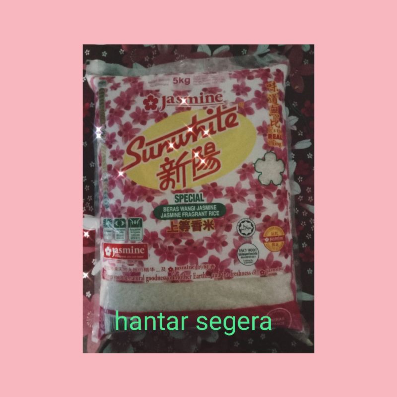 sunwhite beras wangi 5kg harga offer | Shopee Malaysia