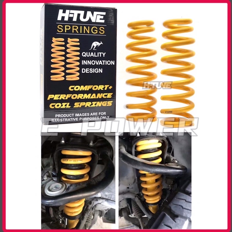 H-Tune Lift up & Standard Coil Spring Hilux Triton Navara NP300 Dmax ...