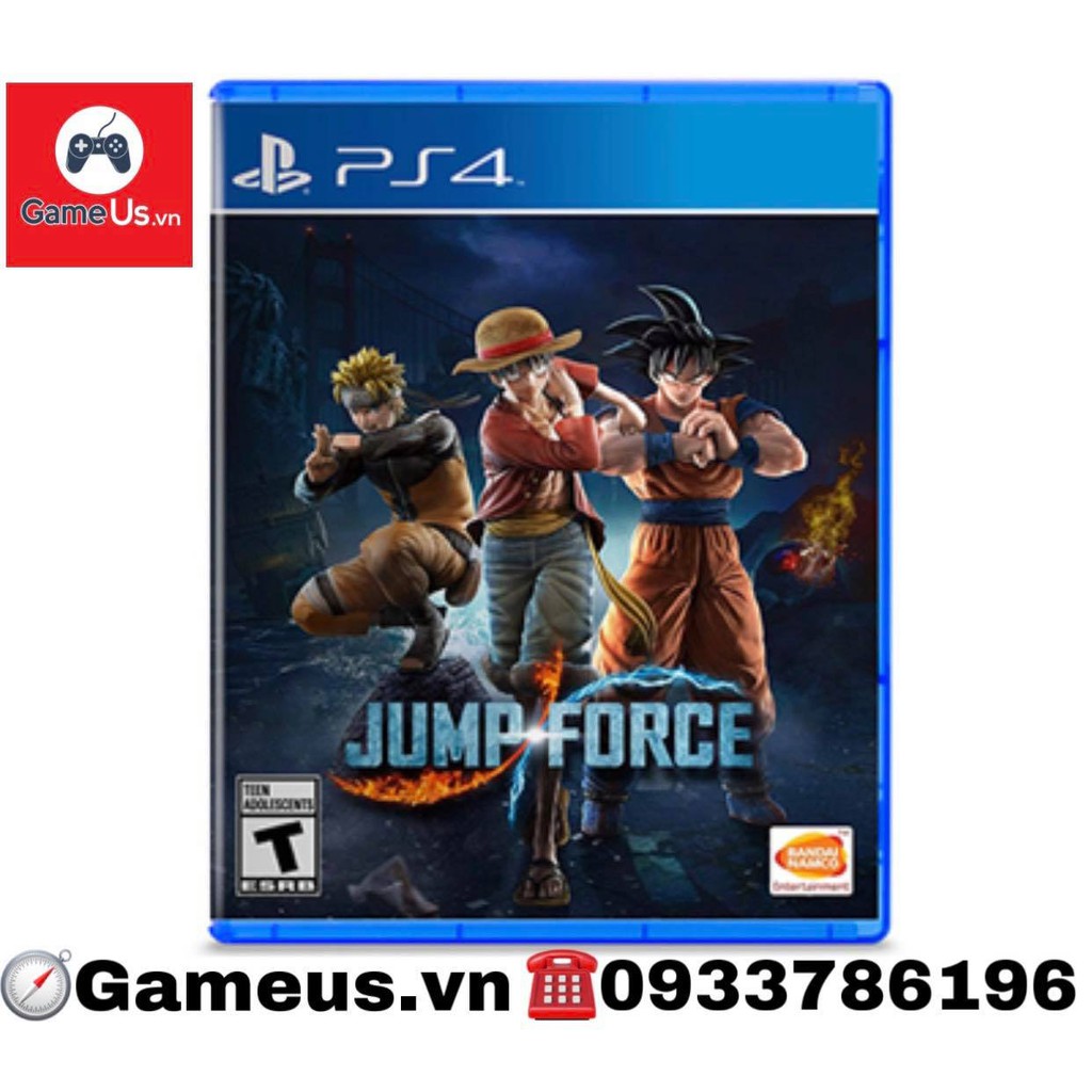 Ps4 Jump Force Ps4 Game Disc US System | Shopee Malaysia