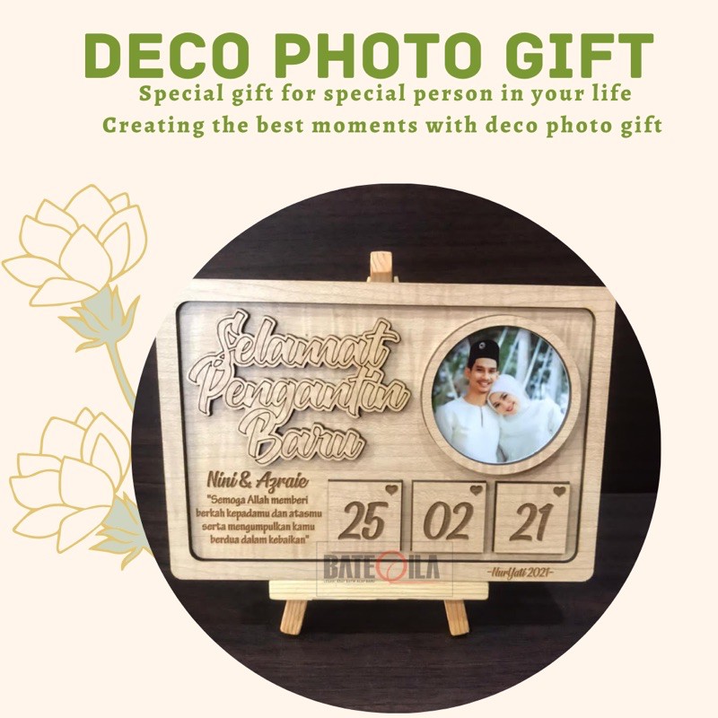 HADIAH FRAME DECO I ANNIVERSARY l BIRTHDAY I Doorgift | Souvenir ...
