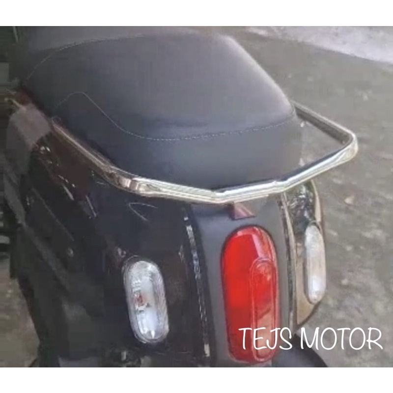 Fazzio Chrome Braces Yamaha Fazzio Seat Handles | Shopee Malaysia