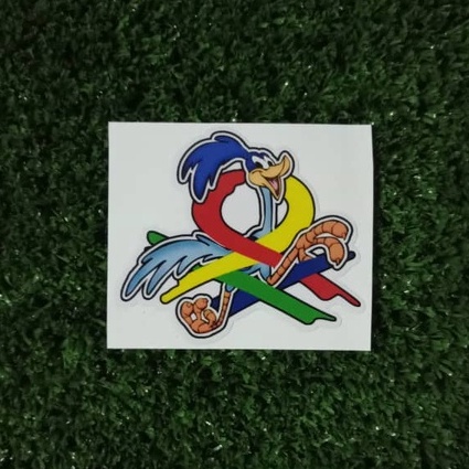 STICKER BENETTON ROAD RUNNER UNTUK MOTO BIKE YAMAHA HONDA SUZUKI ...