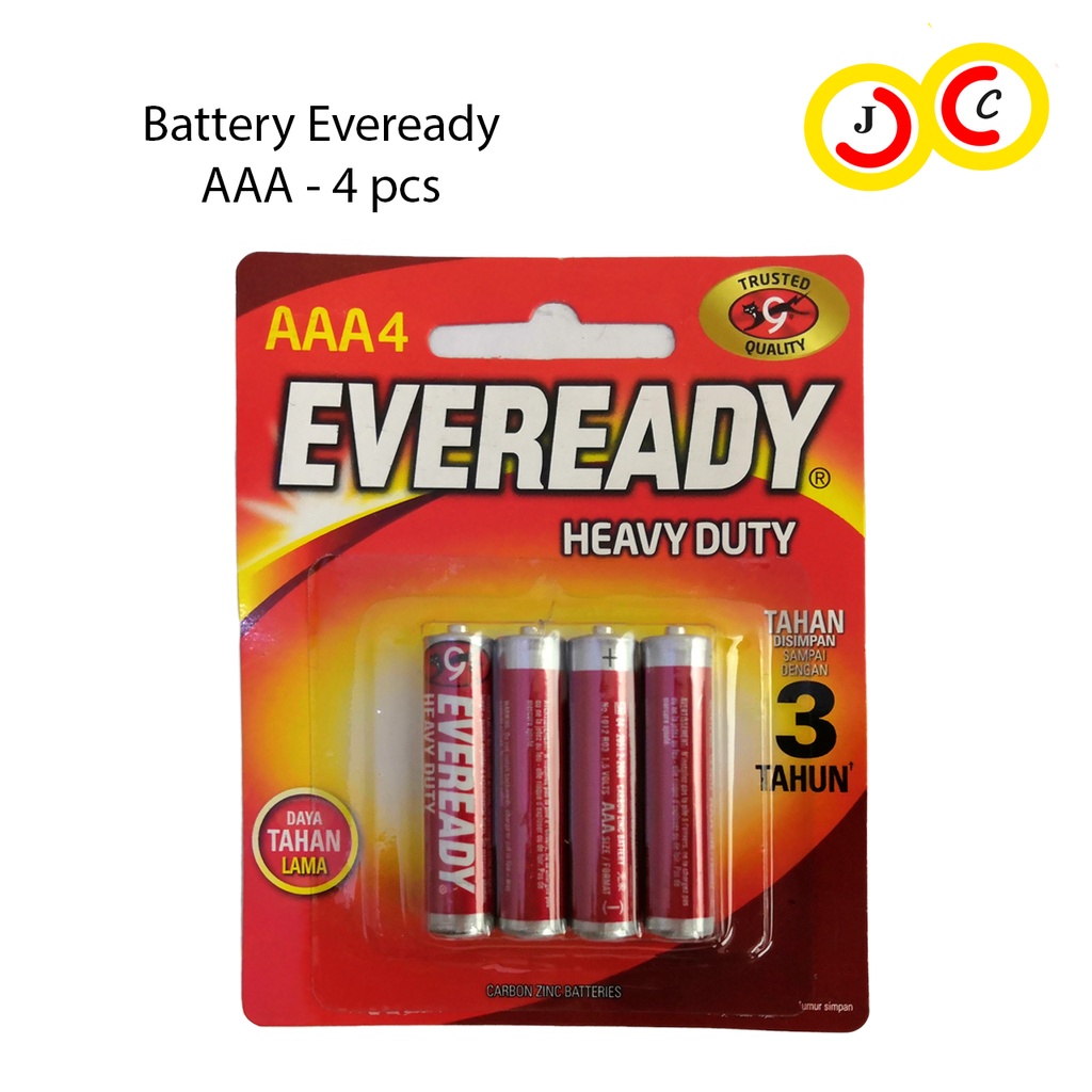 EVEREADY AA/AAA Heavy Duty Dry Battery 1 Box 48 pcs EXP Date MAY 2027 ...