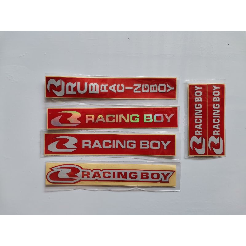 Cutting STICKER RCB RACING BOY | Shopee Malaysia