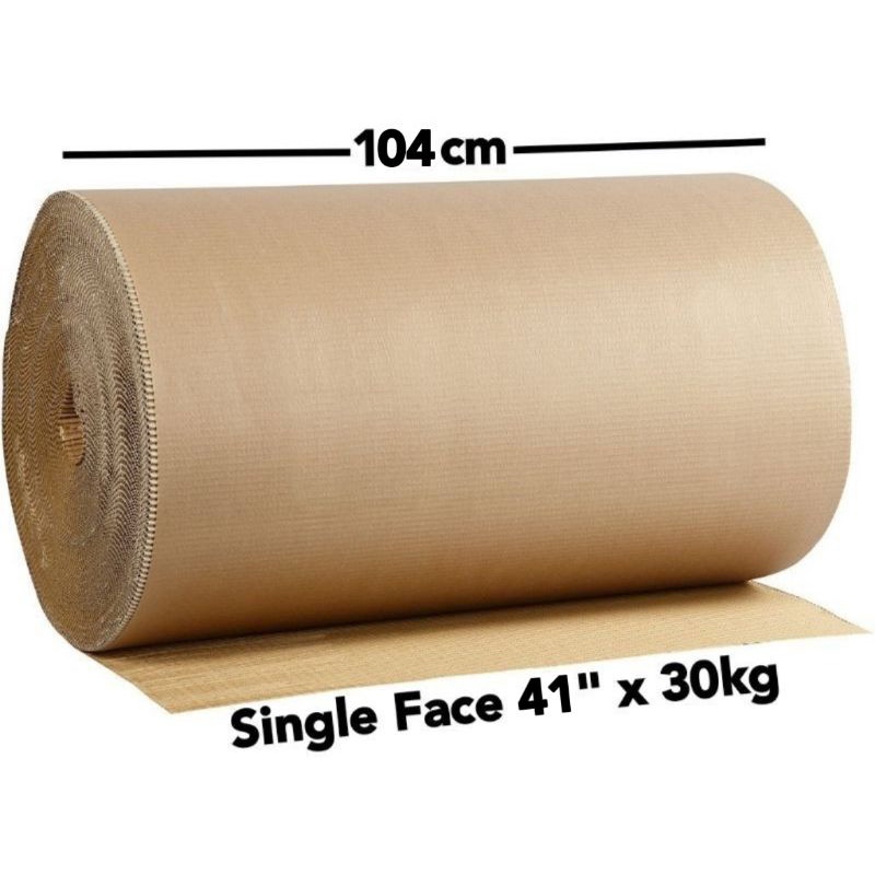 Corrugated Board Roll / Packing Roll / Card Board Roll / Single Face 41 ...