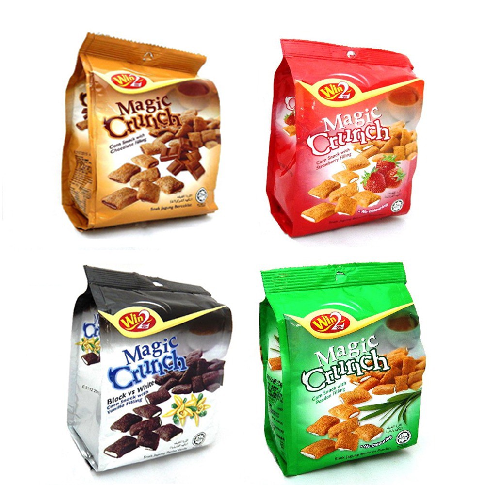 Win2 Magic Crunch Corn Snack With Filling 70g | Shopee Malaysia