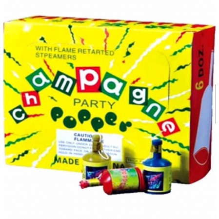 (1pktx6pce)小礼炮 派对必备 CHAMPAGNE PARTY POPPER Mini Party Popper. | Shopee ...