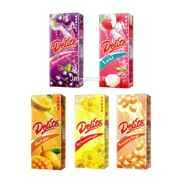 Delite Pack Drink 250ml x 24’s (Ready Stock) | Shopee Malaysia