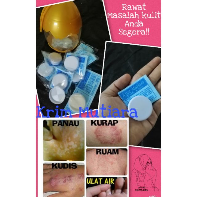 Krim Mutiara Viral Rawatan segala jenis Penyakit Kulit | Shopee Malaysia