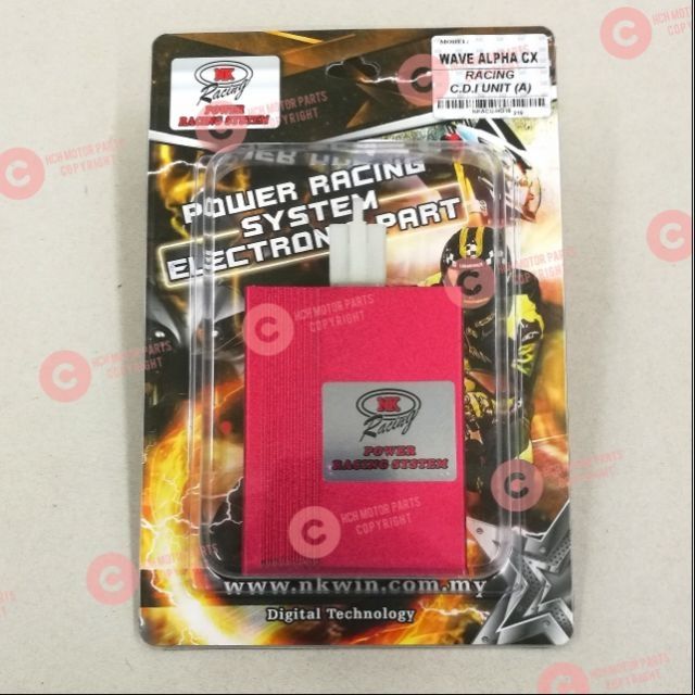 RACING CDI UNIT - HONDA - WAVE ALPHA CX (NEW) (NK) | Shopee Malaysia