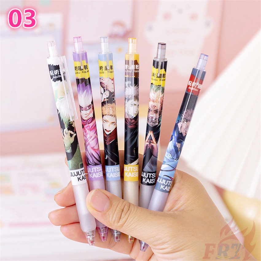 6Pcs/Set Demon Slayer / NARUTO / Jujutsu Kaisen / Genshin Impact ...