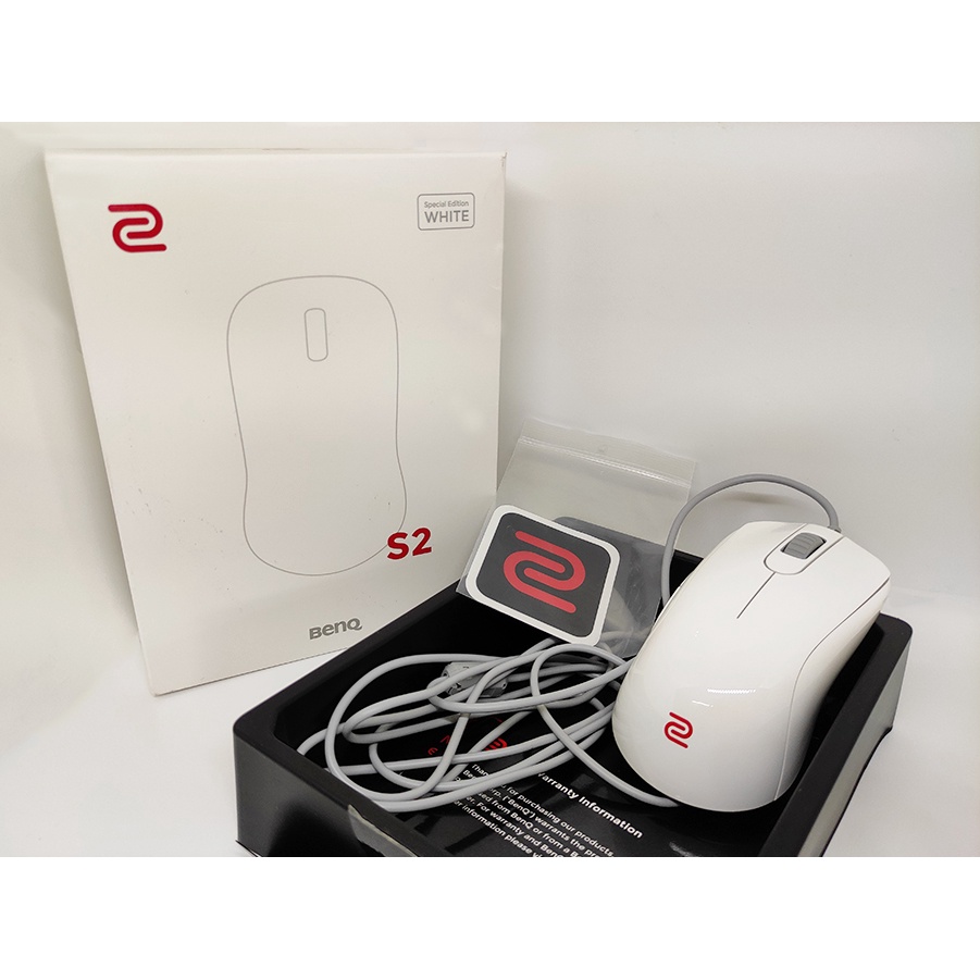 BenQ ZOWIE S2 (Small) White Version Esports Gaming Mouse (3360 ...