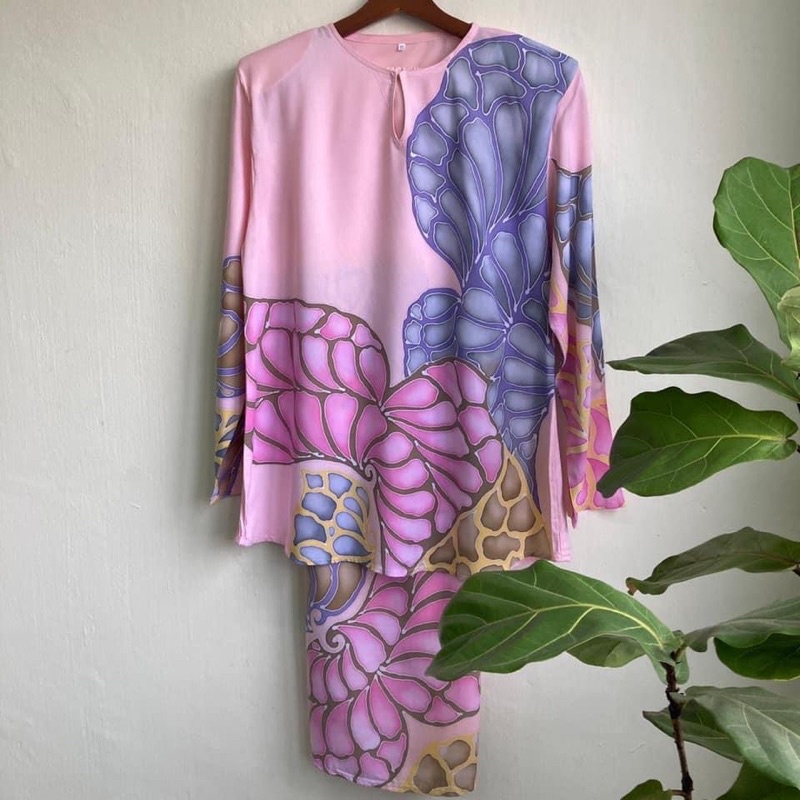 mini kurung batik lukis exclusive | Shopee Malaysia