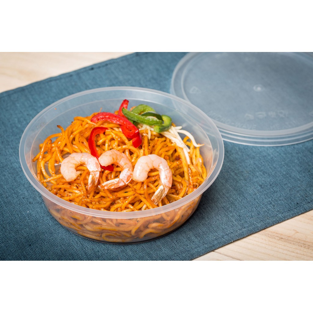 Ready Stock 1100 Container With Lids Microwaveable Container 50pcs ...