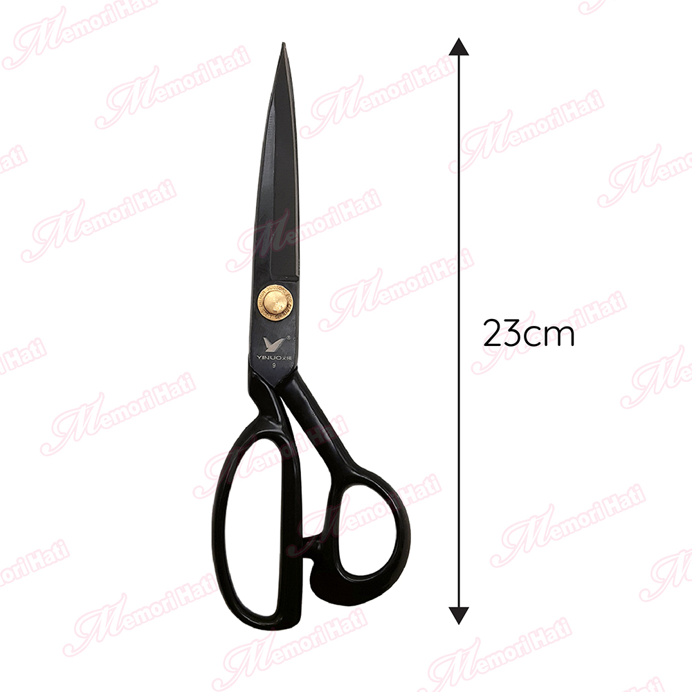 Gunting Kain 9" A-225 Tailoring Scissors Black Coated | Shopee Malaysia