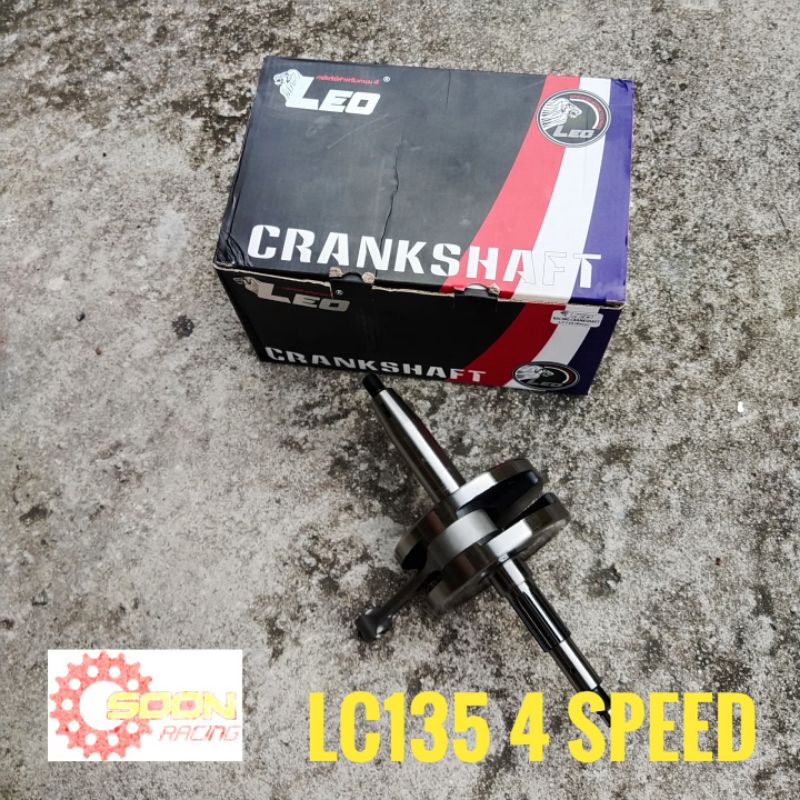 LC135 LEO RACING CRANKSHAFT SUPER PRO YAMAHA LC135 LC4S 4 SPEED 🔥 JET ...