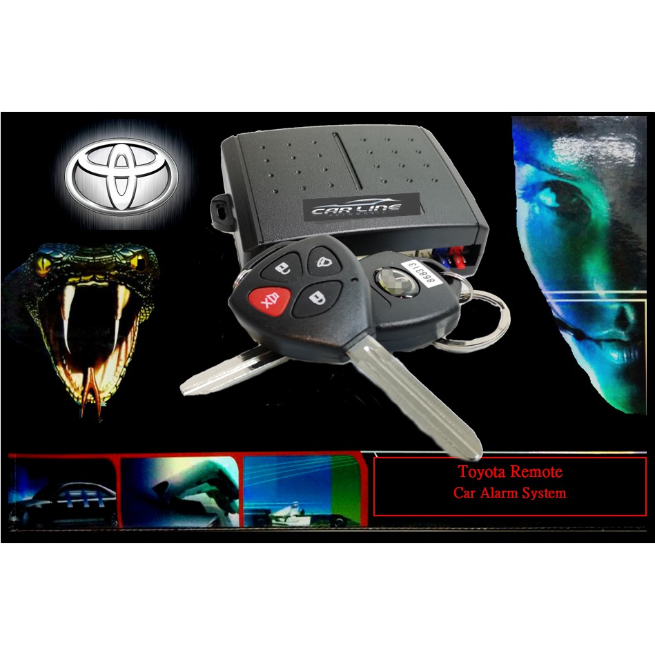 LEON Toyota Key Car Alarm System 13 Pin Wire Soket | Shopee Malaysia