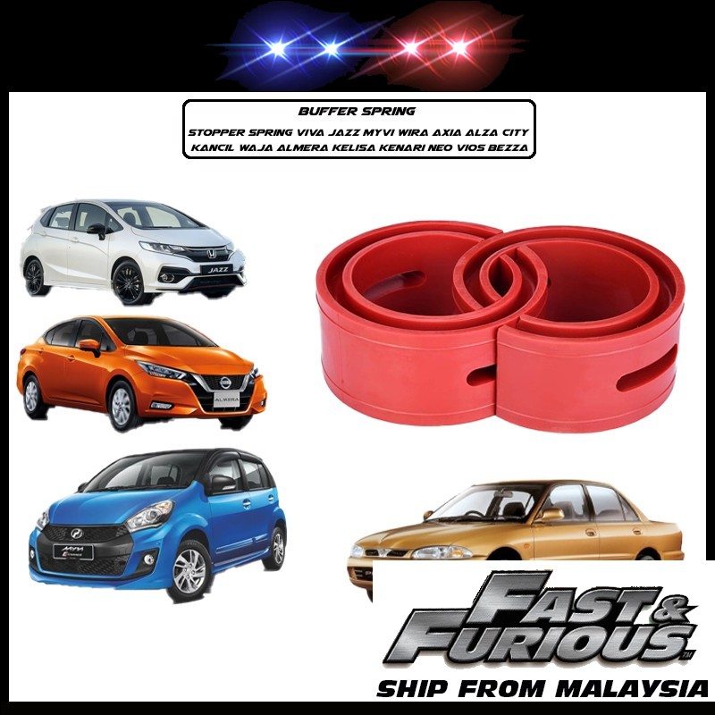 🔥 Buffer Spring 🔥 Stopper Spring Viva Jazz Myvi Wira Axia Alza City ...