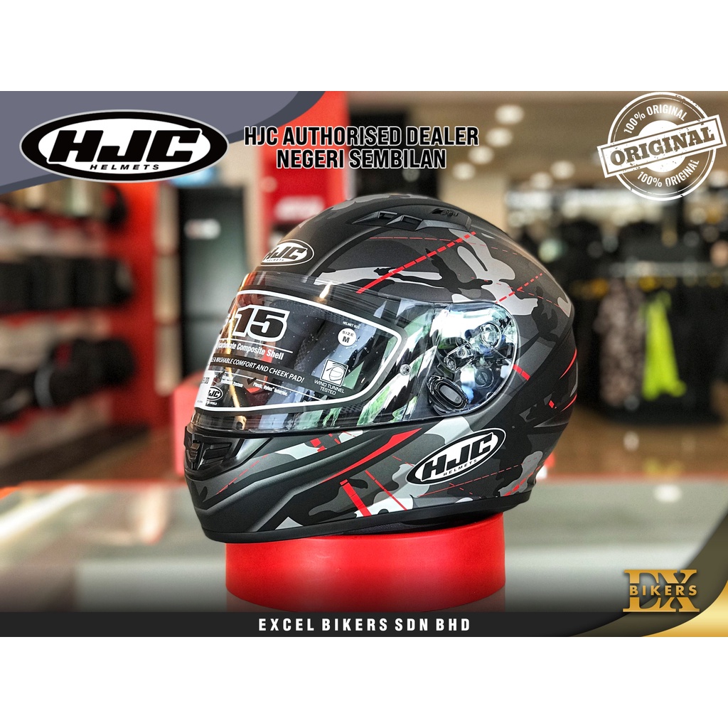 HJC FULL FACE HELMET CS15 CS-15 SONGTAN (MC-1SF) / Full Face Helmet ...