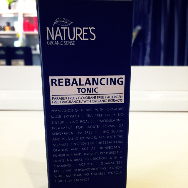 Nature's Organic Sense Rebalanced Tonic | Shopee Malaysia