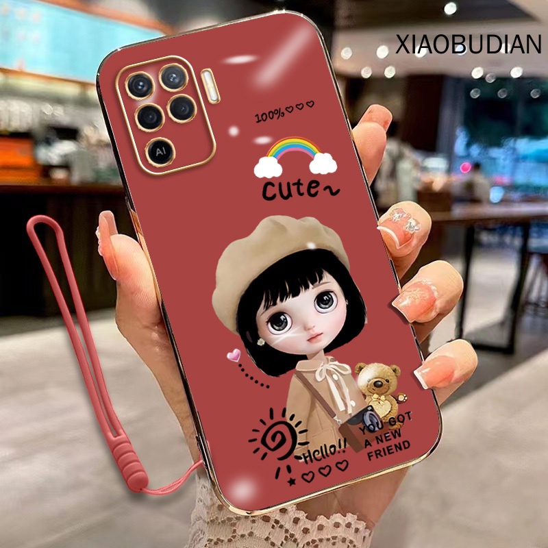 Casing OPPO A94 4G OPPO Reno 5F Reno5 F Phone Case Ultra Thin ...