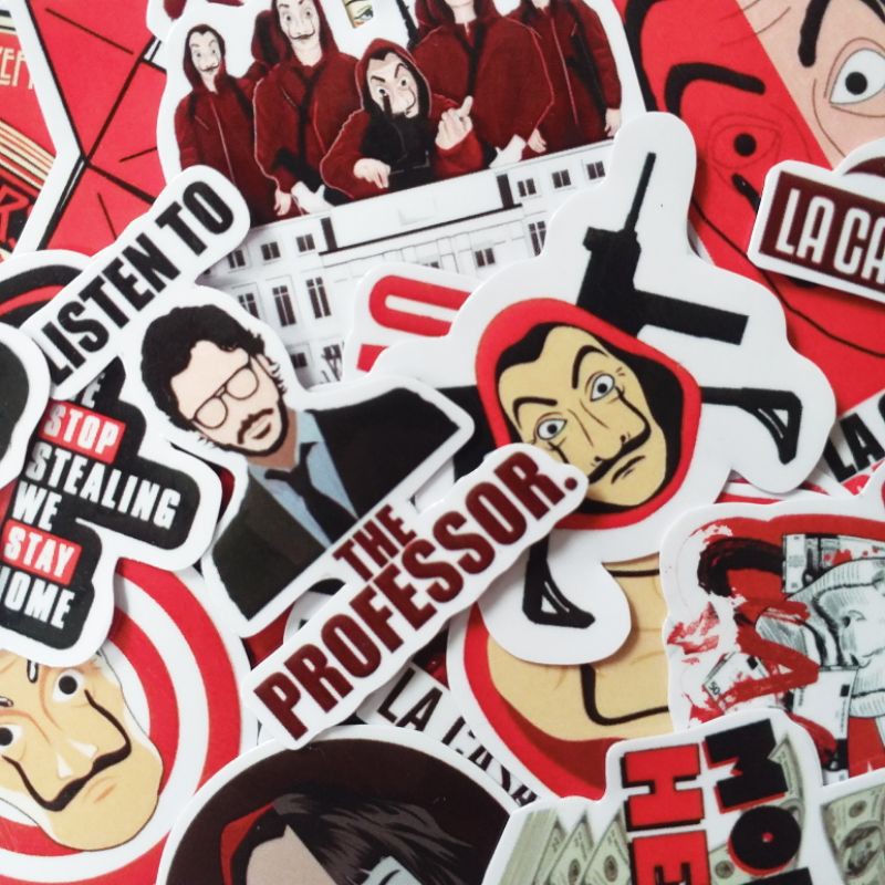 Tumblr aesthetic Stickers/HP Stickers/Laptop Stickers/Money heist ...