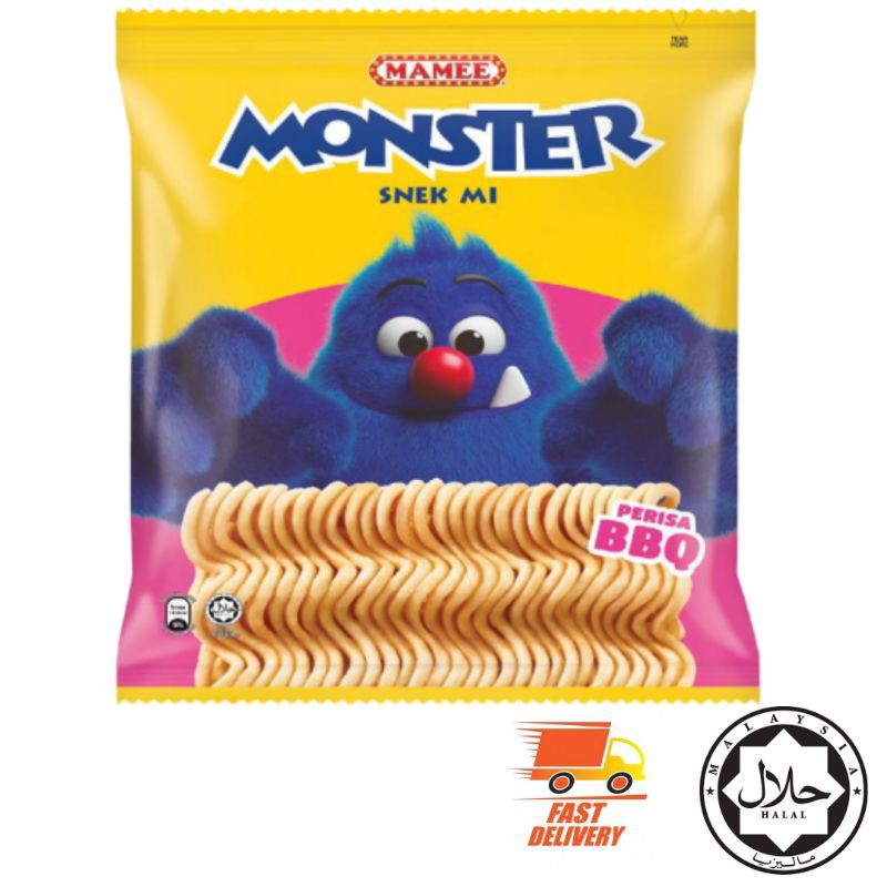 [READY STOCK] Mamee Monster Snack Mi 30pcs X 25g (jajan/kudapan/snek ...