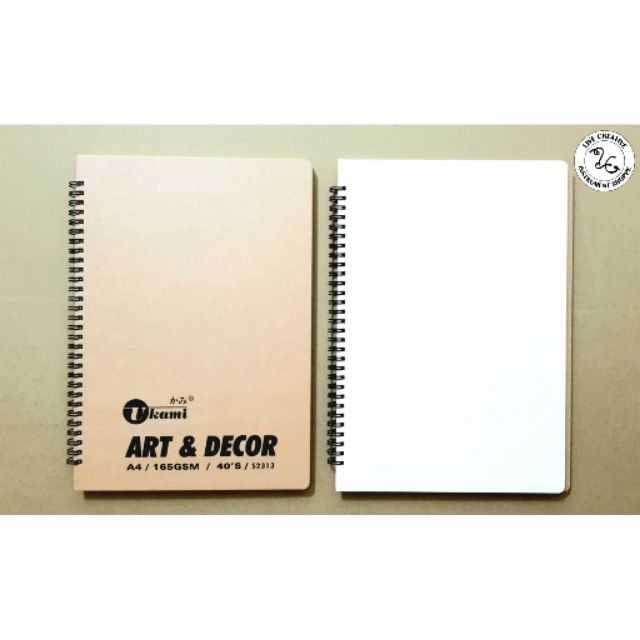 UKAMI Art and Decor IVORY PAPER Sketching Book - A4 Size (40 Sheets ...