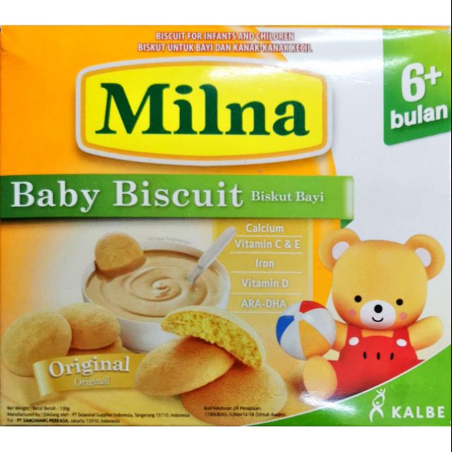 Milna Baby Biscuit 130g | Shopee Malaysia