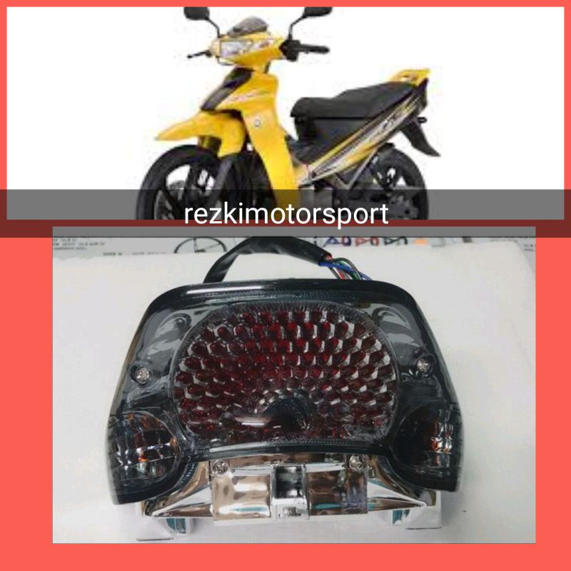 125z 125zr lampu belakang gelap cs🔥🔥🔥 Y125Z BLOCK STANDARD RACING 57MM ...